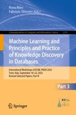 Machine Learning and Principles and Practice of Knowledge Discovery in ...