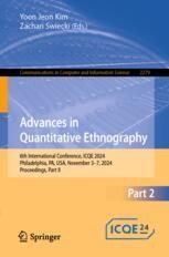 Advances in Quantitative Ethnography: 6th International Conference ...