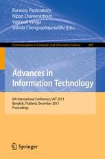 Advances in Information Technology: 6th International Conference, IAIT ...