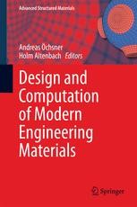 Design and Computation of Modern Engineering Materials | SpringerLink