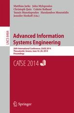 Advanced Information Systems Engineering: 26th International Conference ...