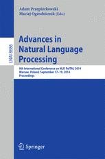 Advances in Natural Language Processing: 9th International Conference ...