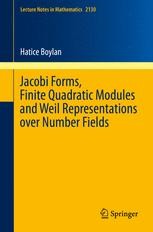 Jacobi Forms, Finite Quadratic Modules and Weil Representations over Number Fields | SpringerLink