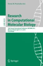 Research in Computational Molecular Biology: 19th Annual International ...