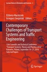 Contemporary Challenges of Transport Systems and Traffic Engineering ...