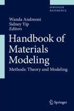 Handbook of Materials Modeling: Methods: Theory and Modeling | SpringerLink