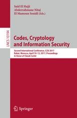 Codes, Cryptology and Information Security: Second International ...