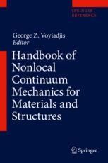Handbook of Nonlocal Continuum Mechanics for Materials and Structures | SpringerLink