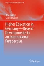 Higher Education in Germany—Recent Developments in an International ...