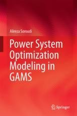 Power System Optimization Modeling in GAMS | SpringerLink