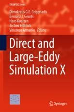 Direct and Large-Eddy Simulation X | SpringerLink
