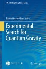 Experimental Search for Quantum Gravity | SpringerLink