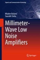 Millimeter-Wave Low Noise Amplifiers | SpringerLink