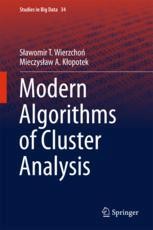 Modern Algorithms of Cluster Analysis | SpringerLink