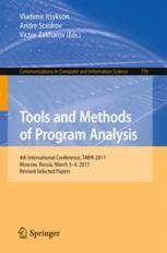 Tools and Methods of Program Analysis: 4th International Conference ...