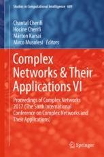 Complex Networks & Their Applications VI: Proceedings of Complex ...