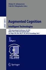 Augmented Cognition: Intelligent Technologies: 12th International ...