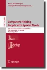 Computers Helping People with Special Needs: 16th International ...