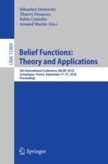 Belief Functions: Theory and Applications: 5th International Conference, BELIEF 2018, Compiègne ...