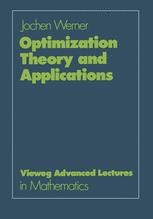 Optimization Theory and Applications | SpringerLink
