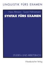 Syntax fürs Examen: Studien- und Arbeitsbuch | SpringerLink
