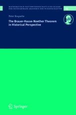 The Brauer-Hasse-Noether Theorem in Historical Perspective | SpringerLink