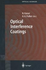 Optical Interference Coatings | SpringerLink
