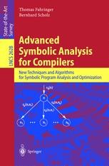 Advanced Symbolic Analysis for Compilers: New Techniques and Algorithms ...