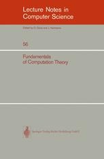 Fundamentals of Computation Theory: Proceedings of the 1977 International FCT-Conference. Poznan ...