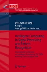 Intelligent Computing in Signal Processing and Pattern Recognition ...