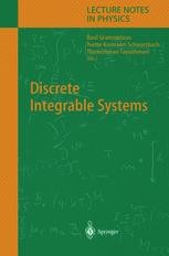 Discrete Integrable Systems | Springer Nature Link (formally SpringerLink)