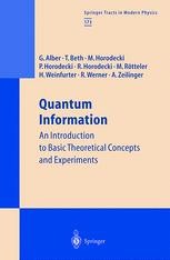 Quantum Information: An Introduction to Basic Theoretical Concepts and ...