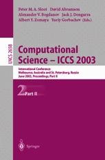 Computational Science - ICCS 2003: International Conference, Melbourne ...