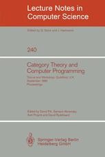 Category Theory and Computer Programming: Tutorial and Workshop ...