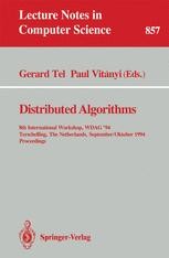 Distributed Algorithms: 8th International Workshop, WDAG 1994 ...