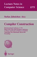 Compiler Construction: 8th International Conference, CC'99, Held as ...
