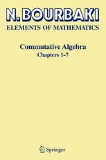 Commutative Algebra: Chapters 1-7 | SpringerLink