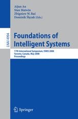 Foundations of Intelligent Systems: 17th International Symposium, ISMIS ...