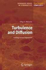 Turbulence and Diffusion: Scaling Versus Equations | SpringerLink