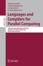 Languages and Compilers for Parallel Computing: 18th International ...