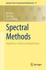 Spectral Methods: Algorithms, Analysis and Applications | SpringerLink