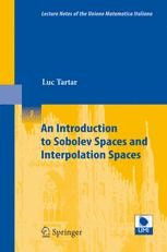 An Introduction to Sobolev Spaces and Interpolation Spaces | SpringerLink