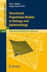 Structured Population Models in Biology and Epidemiology | SpringerLink