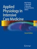 Applied Physiology in Intensive Care Medicine | Springer Nature Link ...