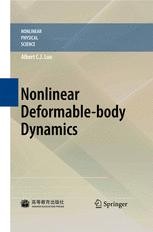 Nonlinear Deformable-body Dynamics | SpringerLink