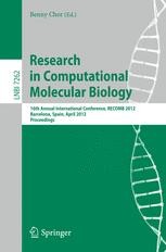 Research in Computational Molecular Biology: 16th Annual International ...