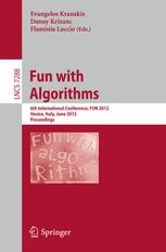 Fun with Algorithms: 6th International Conference, FUN 2012, Venice ...