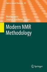Modern NMR Methodology | SpringerLink