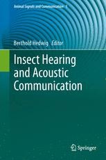 Insect Hearing and Acoustic Communication | SpringerLink