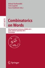 Combinatorics on Words: 9th International Conference, WORDS 2013, Turku, Finland, September 16 ...